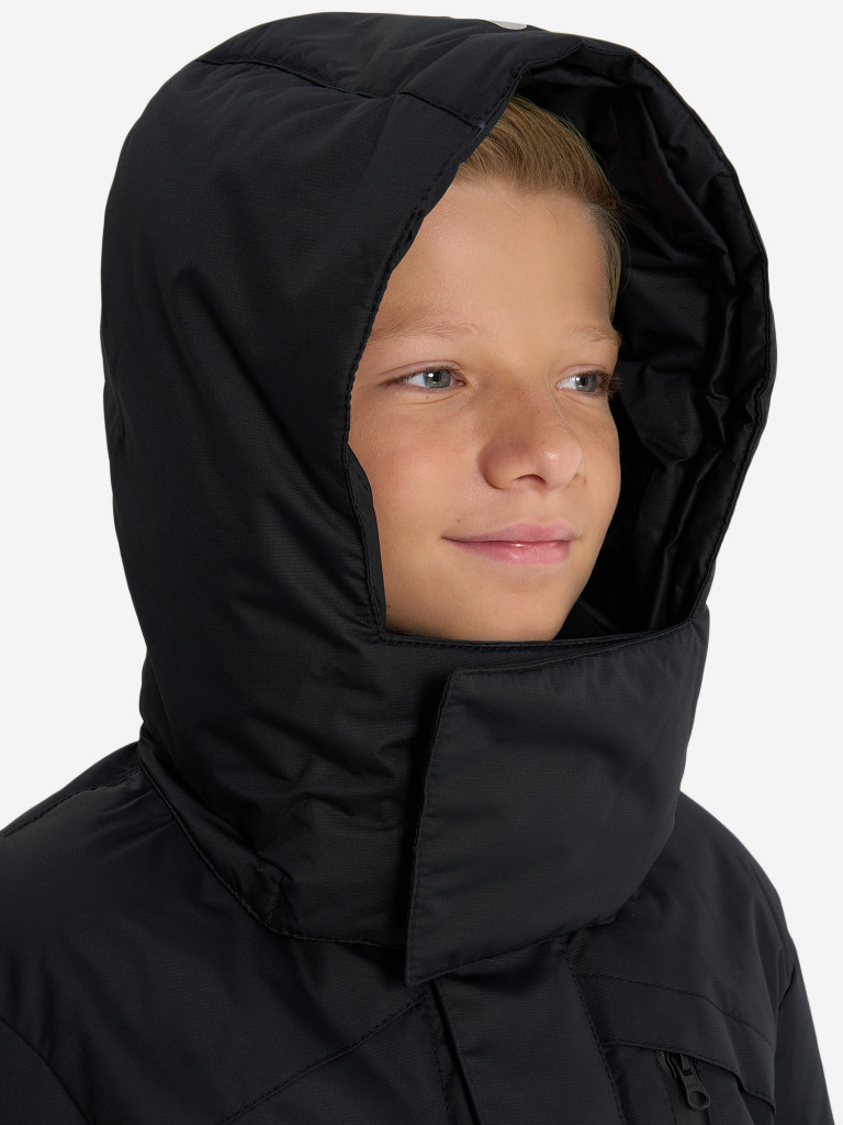 Пуховик для мальчиков Oldos! арт. OCAW24JK1T105 черный цвет — купить за 8159 руб. со скидкой 40 ...