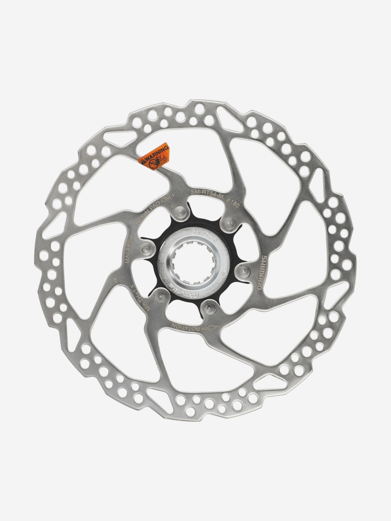 Тормозной диск Shimano SM-RT54-M 180мм арт. SMRT54M серебряный цвет ...