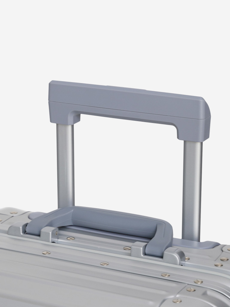 Чемодан Robinzon серебристый цвет — купить за 23920 руб. со скидкой 20 %, отзывы в интернет ...