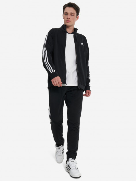 Костюм мужской adidas арт. IC6747 черный цвет — купить за 6149 руб. со ...