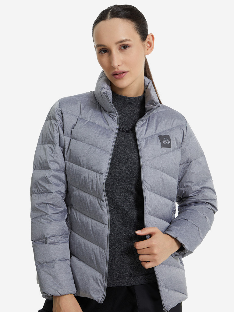 Пуховик женский Pelliot арт. 12140802 серый цвет — купить за 4049 руб. со скидкой 70 %, отзывы в ...