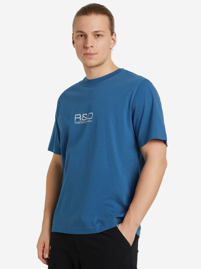 Футболка мужская Peak Performance R&D Scale Print арт. G78269030 синий ...