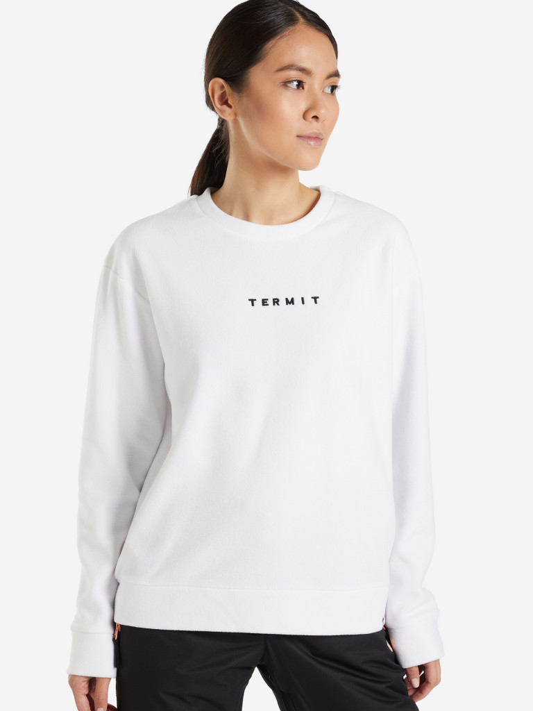 Свитшот женский Termit арт. 117457 белый цвет — купить за 599 руб. со скидкой 70 %, отзывы в ...