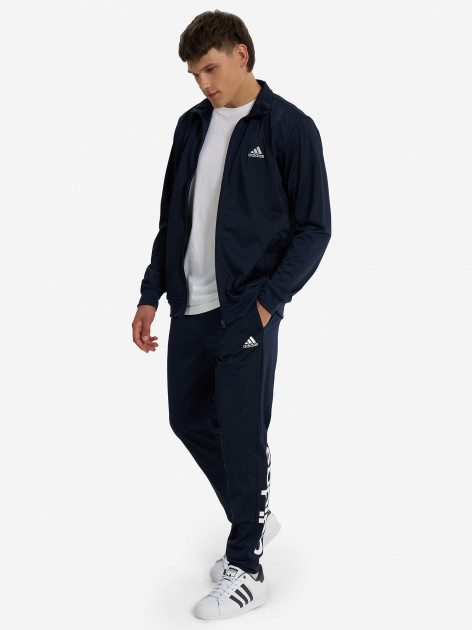 Костюм мужской adidas арт. HZ2219 синий цвет — купить за 5149 руб. со ...
