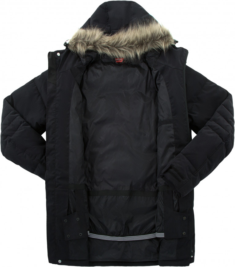 Куртка утепленная мужская Exxtasy Finsland арт. 29 425 0414 S черный ...