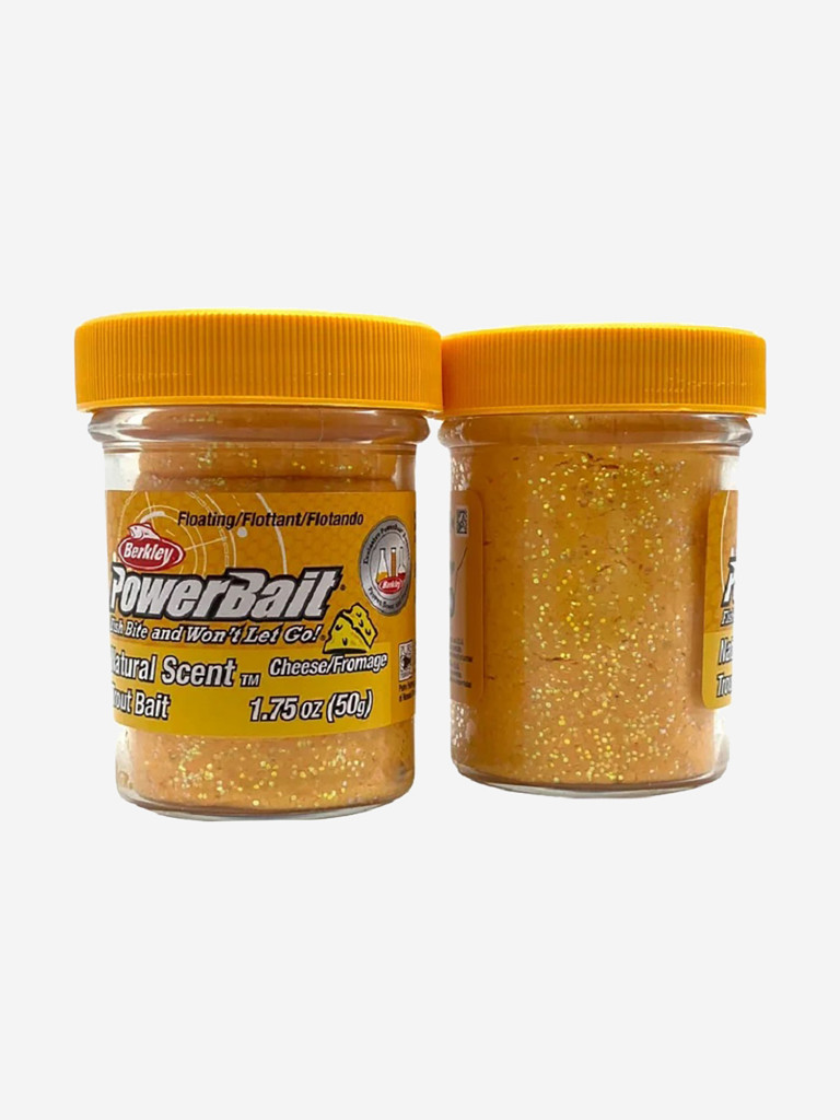 Паста форелевая Berkley PowerBait Natural Scent Cheese Glitter/ Сыр ...
