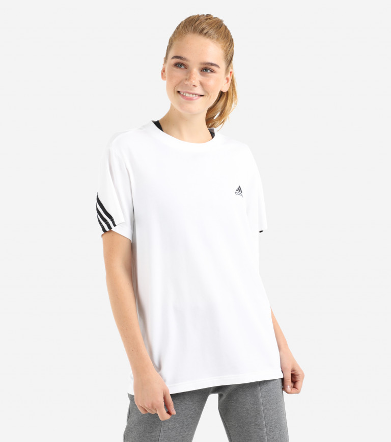 Футболка женская adidas Must Haves 3-Stripes арт. GH3799 белый цвет ...