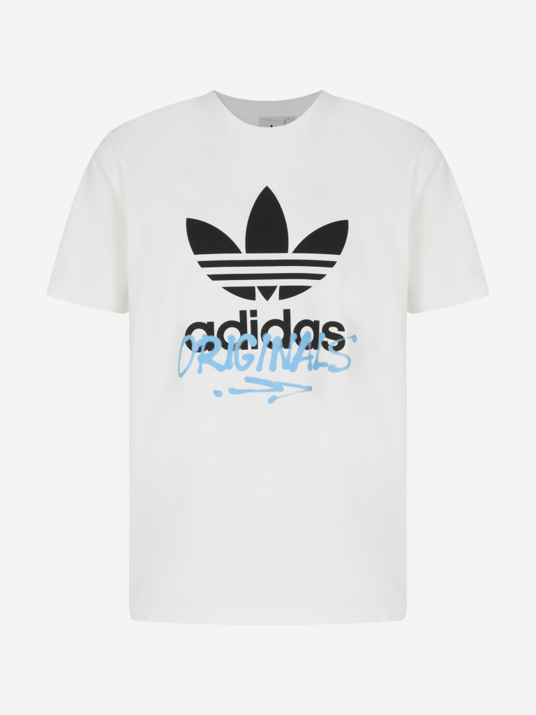 Футболка мужская adidas Street арт. IX6750 белый цвет — купить за 2349 ...