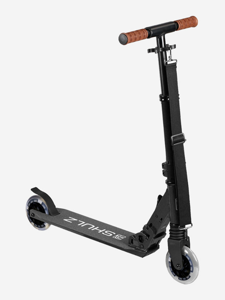 Самокат Shulz 120 LED 2024 Черный цвет — купить за 12490 руб. со скидкой 25 %, отзывы в интернет ...