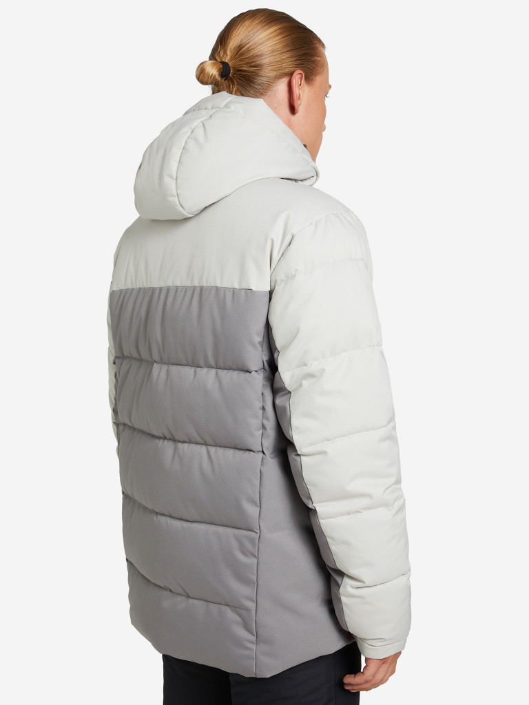 Пуховик мужской Glissade арт. 125240 серый цвет — купить за 3599 руб ...