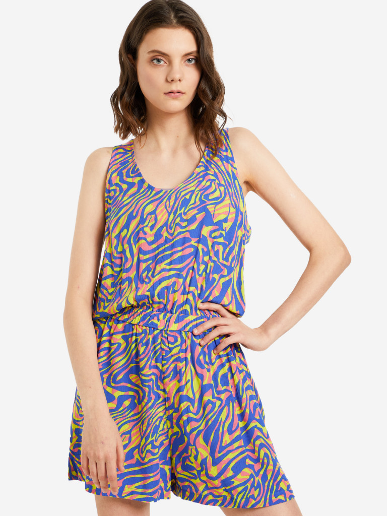 Комбинезон пляжный женский Termit арт. 121689 синий/зеленый цвет — купить за 719 руб. со скидкой ...