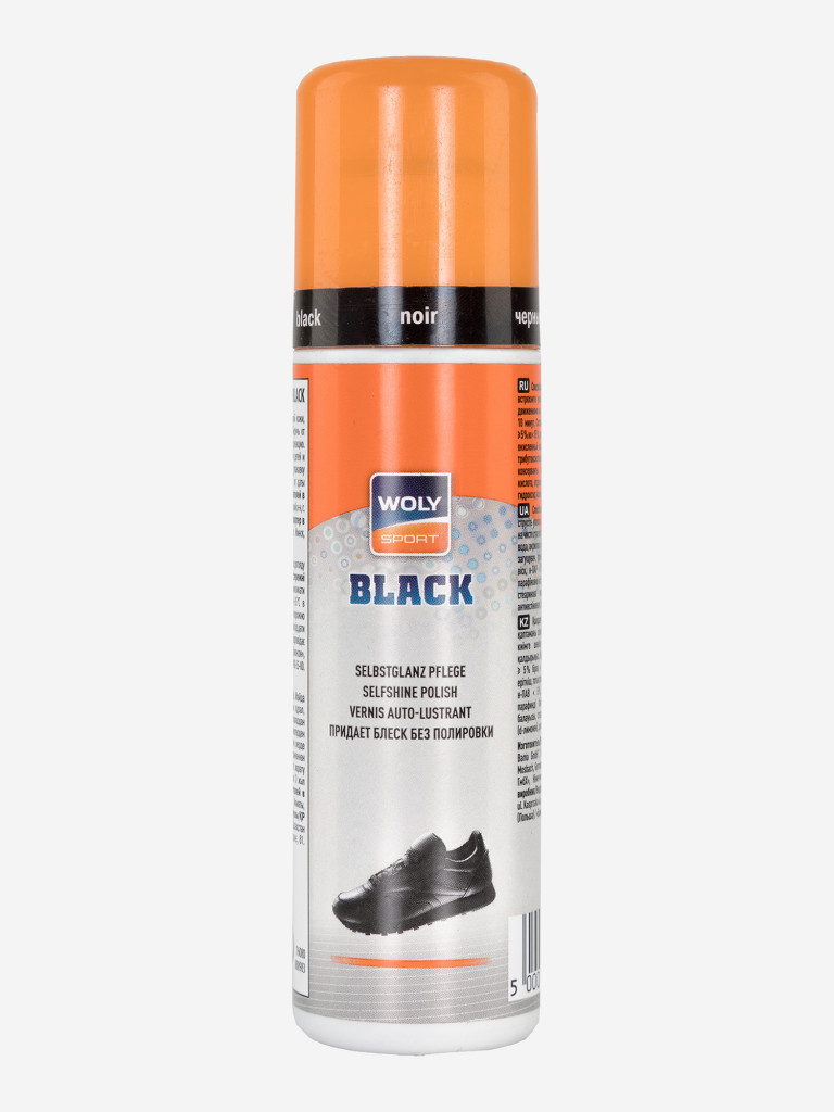 Средство для ухода за обувью Woly Sport, 75 мл арт. 76080 черный цвет ...