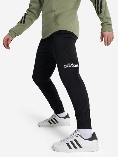 Брюки мужские adidas арт. JE9010 черный цвет — купить за 3899 руб. со ...
