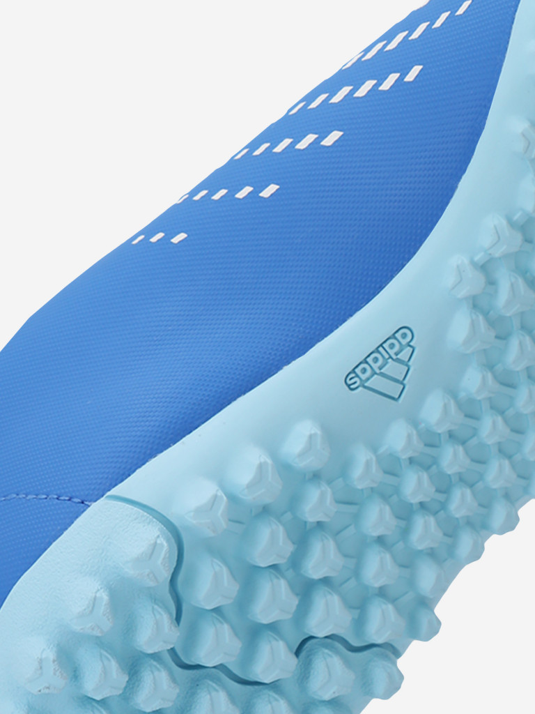 Бутсы для мальчиков adidas Predator Accuracy.4 арт. IE9443 голубой цвет ...