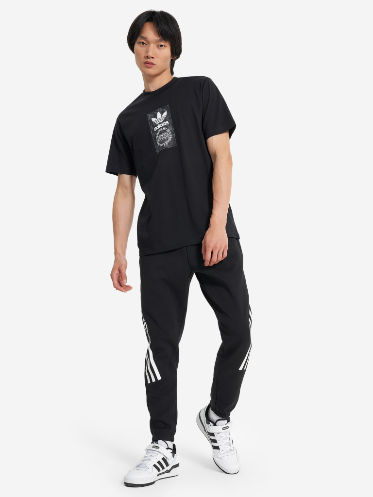 Футболка мужская adidas Camo арт. IZ2516 черный цвет — купить за 2349 ...