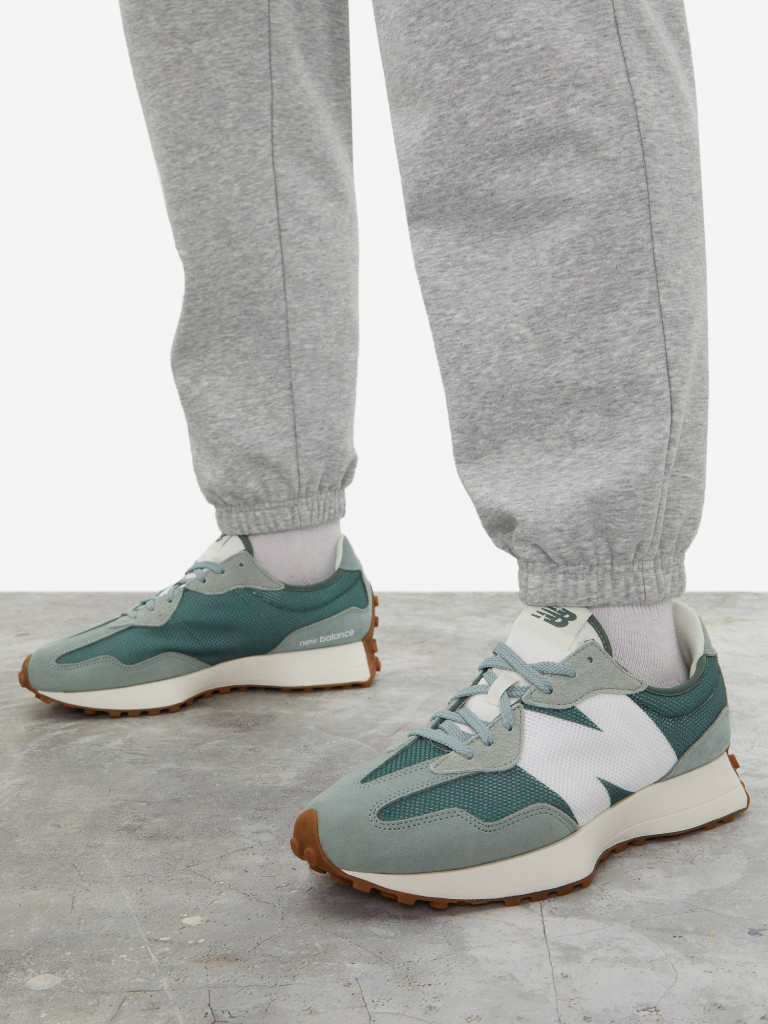Кроссовки мужские New Balance 327 арт. MS327MS светло-зеленый/белый ...