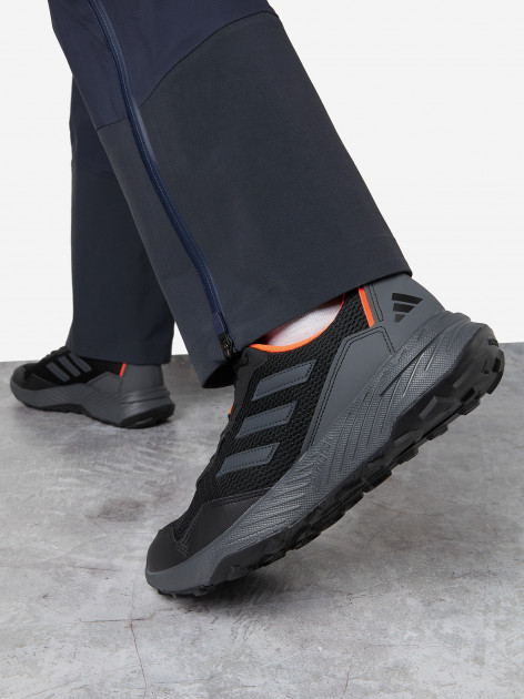 Полуботинки мужские adidas Tracefinder арт. IF0554 черный/красный цвет ...