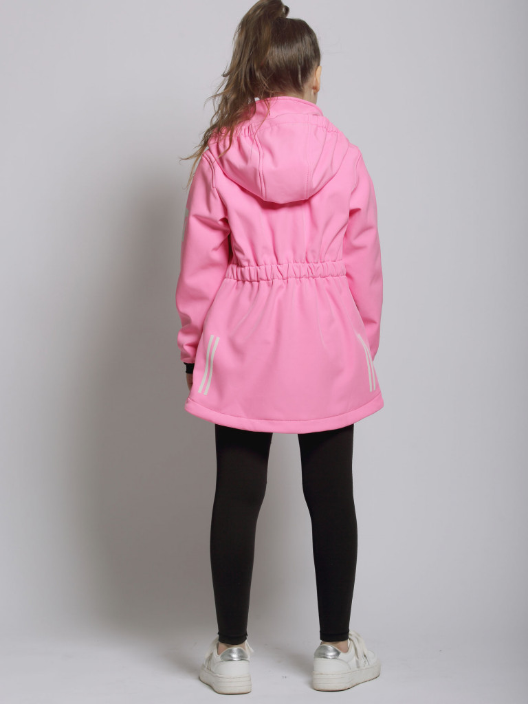 Ветровка Софтшелл SoftShell для девочки Artel арт. 61019 н.розовый цвет — купить за 3205 руб. со ...