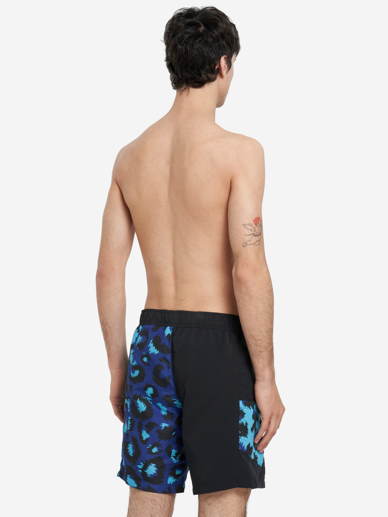 Шорты пляжные мужские Termit арт. 128343 черный/синий цвет — купить за 479 руб. со скидкой 70 % ...