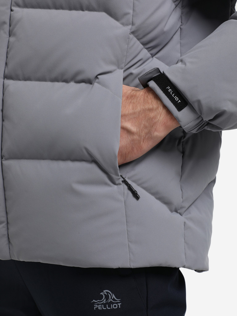 Пуховик мужской Pelliot арт. 11240805 серый цвет — купить за 8399 руб. со скидкой 70 %, отзывы в ...
