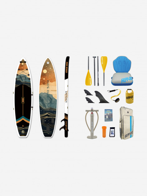 Надувной сапборд Rave Board RB16a Envision (335*83*15) с сидушкой и ...