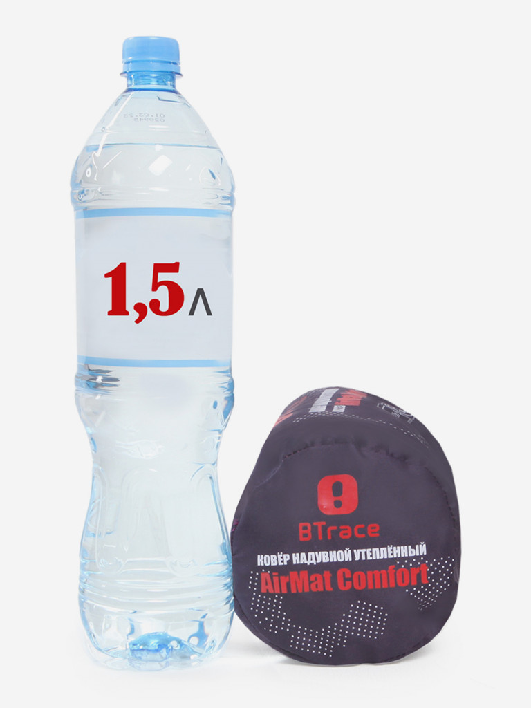 Ковер надувной утеплённый BTrace AirMat Comfort, 184х52х7 см, Синий Синий цвет — купить за 6290 ...