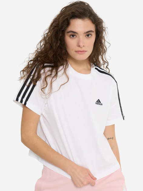 Футболка женская adidas арт. HR4915 белый цвет — купить за 2449 руб. со ...