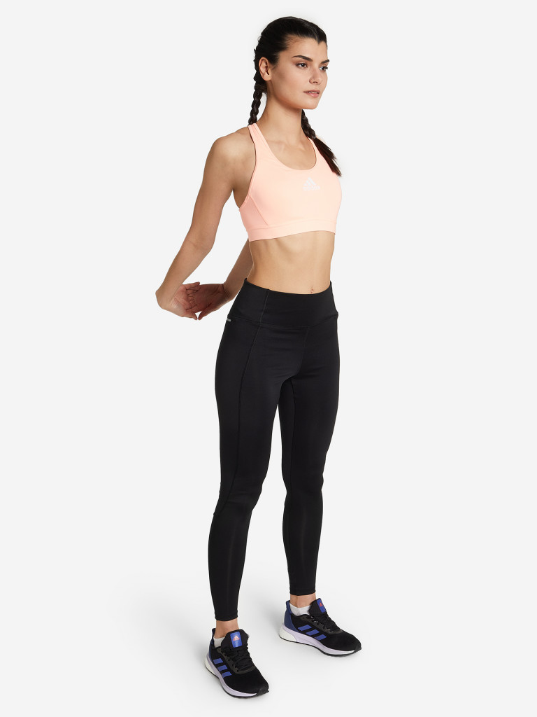 Топ бра спортивный adidas DRST Ask P арт. GM4304 светло-оранжевый цвет ...