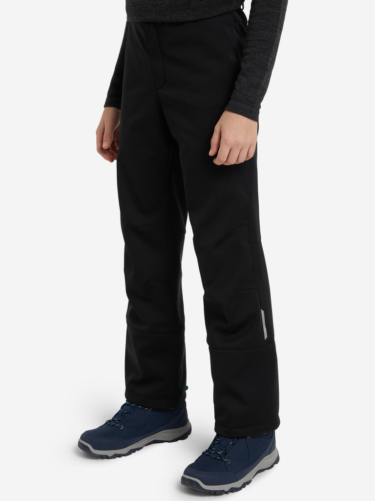 Брюки софтшелл для мальчиков Oldos! арт. AOSS23PT1T001 черный цвет — купить за 2159 руб. со ...