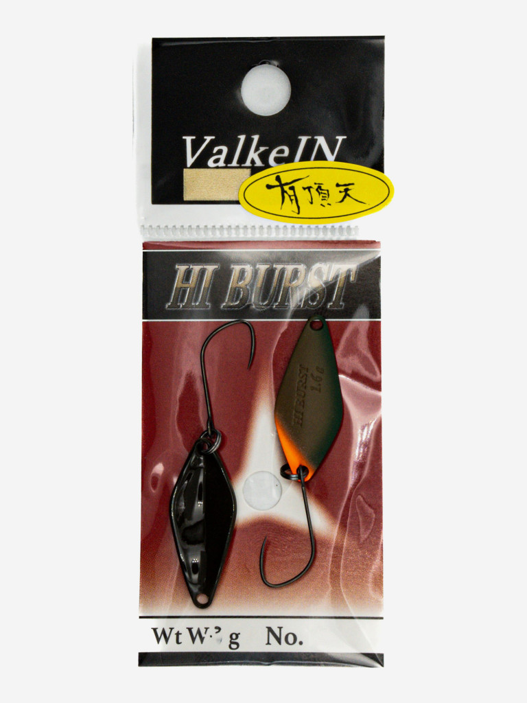Блесна ValkeIN Hi Burst, 1.6 гр, Uchoten Tokoshie Brownie ...