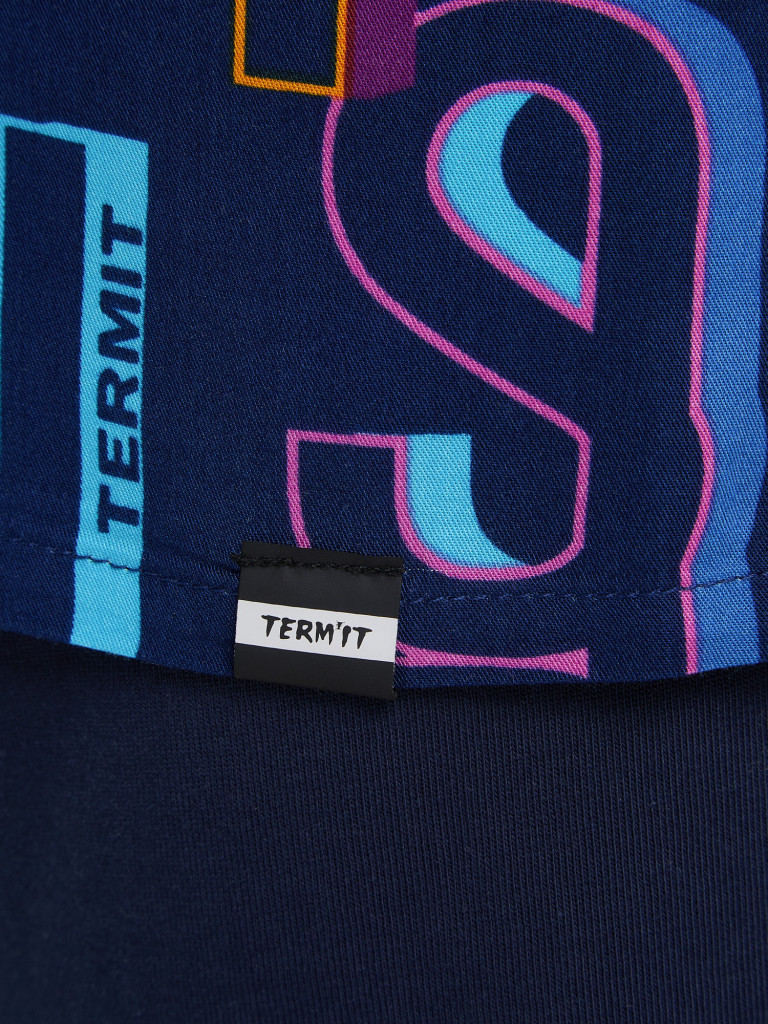 Рубашка для мальчиков Termit арт. 128577 синий цвет — купить за 449 руб. со скидкой 70 %, отзывы ...