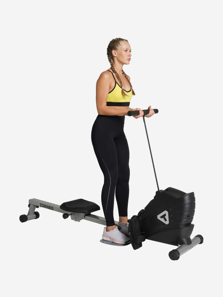 Тренажер гребной Torneo Octopus V-218 арт. 123467 черный цвет — купить ...