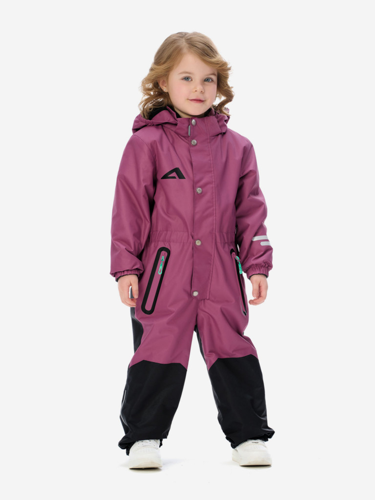 Комбинезон утепленный детский Oldos вересковый цвет — купить за 8599 руб. со скидкой 16 % ...