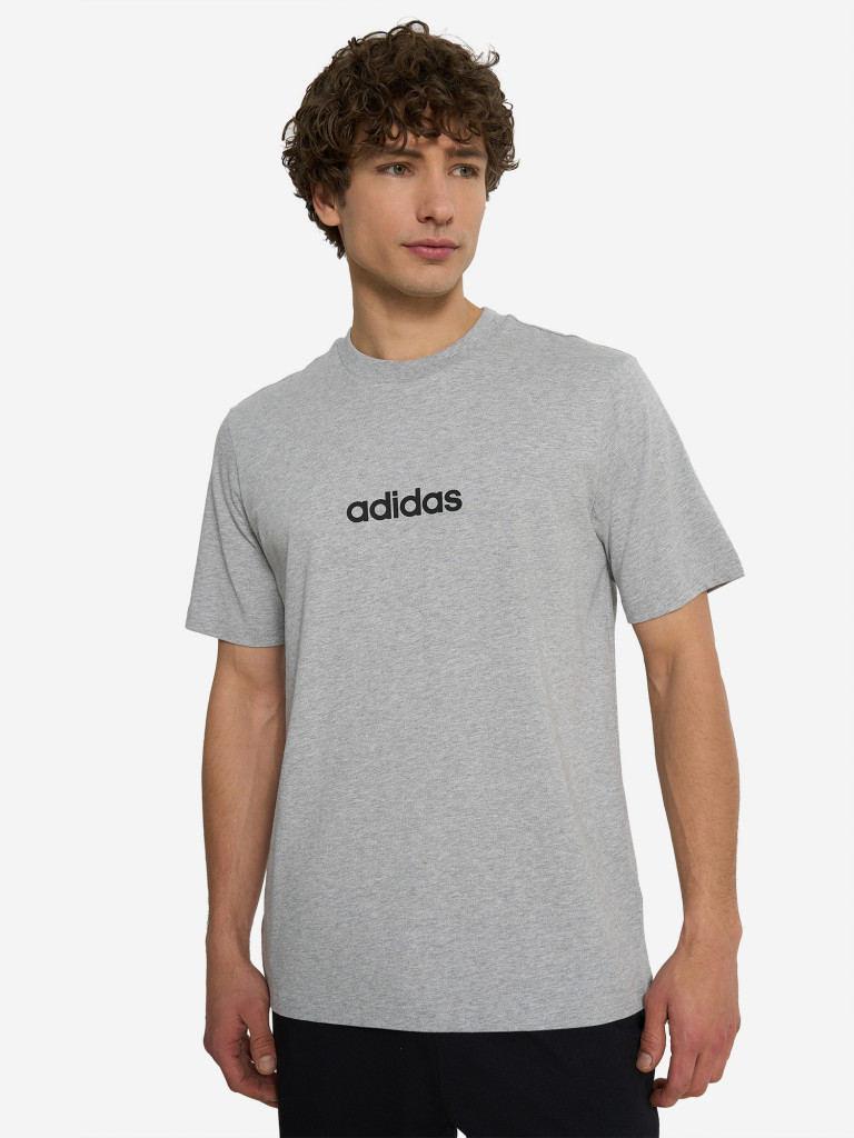 Футболка мужская adidas арт. JE9002 серый цвет — купить за 1599 руб. со ...