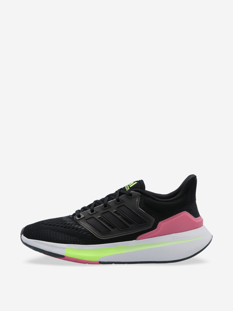Кроссовки женские adidas EQ21 Run арт. H68076 черный/розовый/белый цвет ...