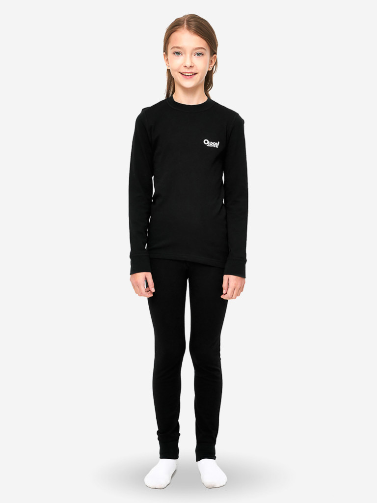 Комплект термобелья для девочки Oldos ЧЕРНЫЙ_ЧЕРНЫЙ_ЧЕРНЫЙ цвет — купить за 3999 руб. со скидкой ...