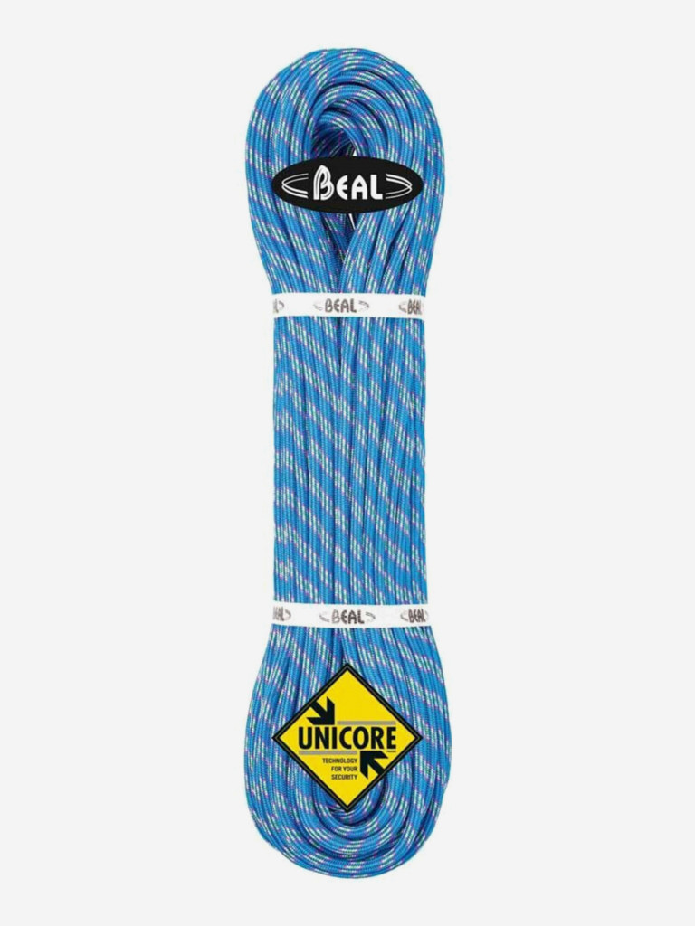 Веревка для альпинизма Beal Ice Line Dry Cover 8,1 мм синий цвет ...