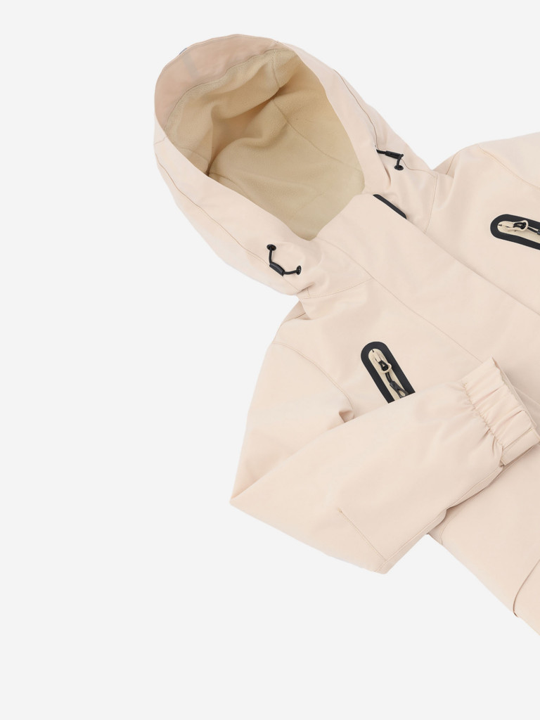 Куртка утепленная для девочки Oldos песочный цвет — купить за 8999 руб. со скидкой 15 %, отзывы ...