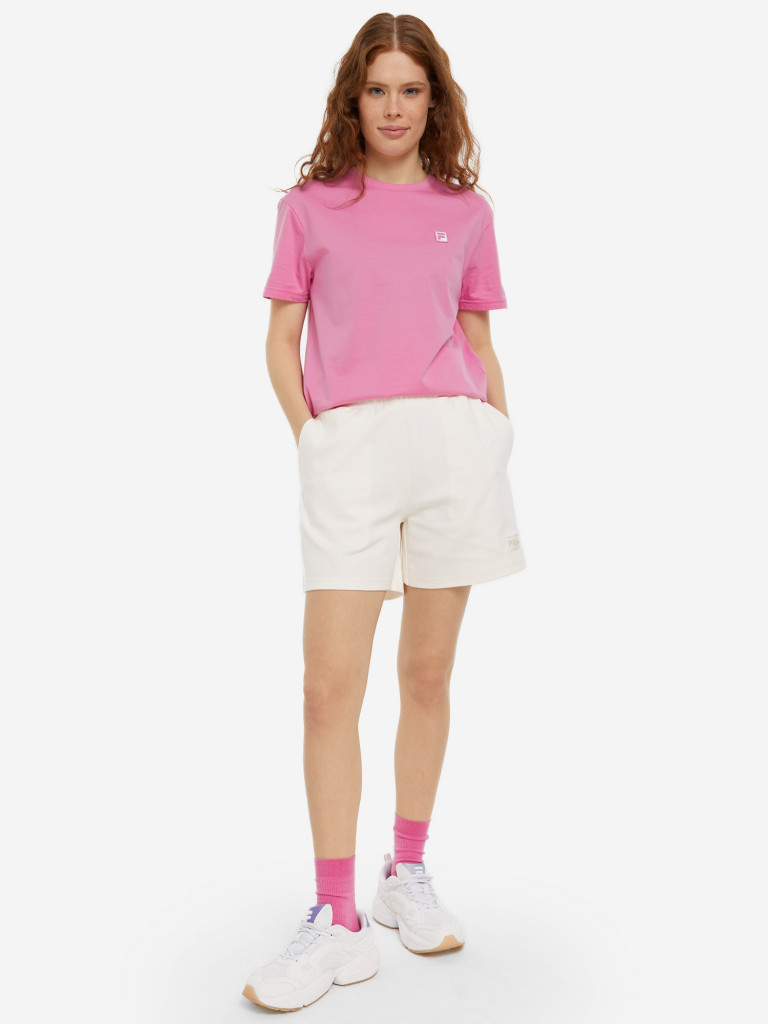 Шорты женские FILA арт. 126053 кремовый цвет — купить за 689 руб. со скидкой 70 %, отзывы в ...