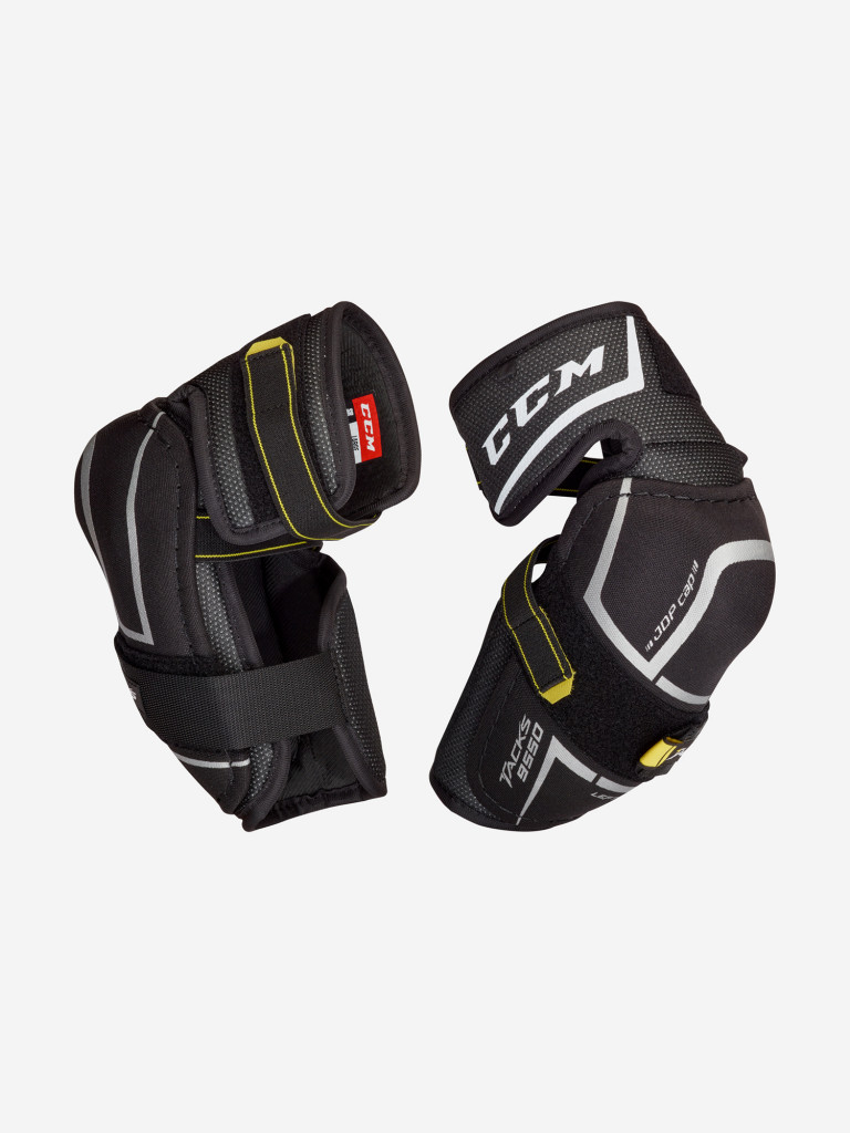 Налокотники хоккейные CCM Tacks 9550 SR арт. EP9550SR черный цвет ...