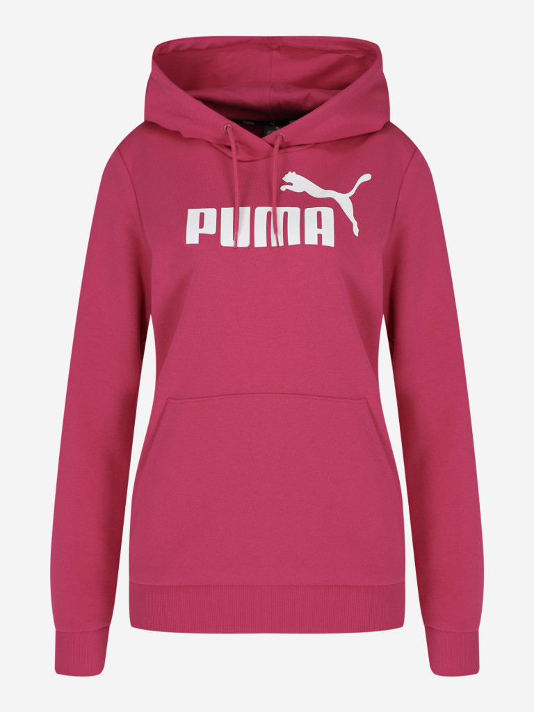 Худи женское PUMA ESS Logo арт. 586797 фуксия цвет — купить за 2599 руб ...