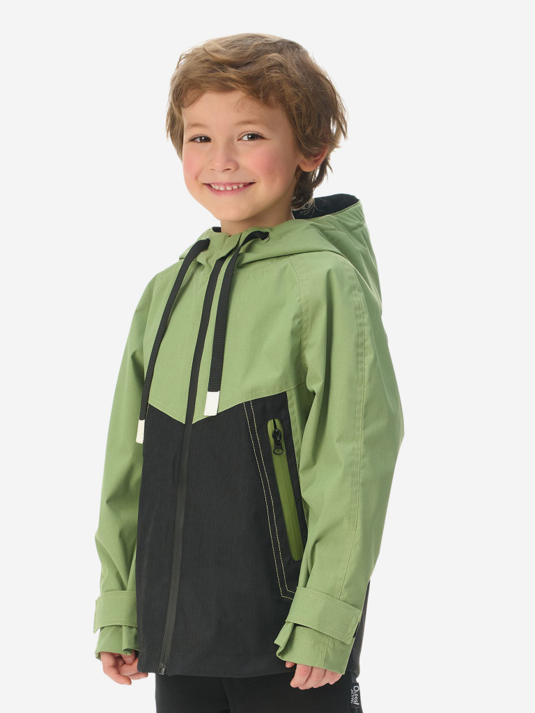 Ветровка для мальчика Oldos сизый цвет — купить за 6499 руб. со скидкой 16 %, отзывы в интернет ...