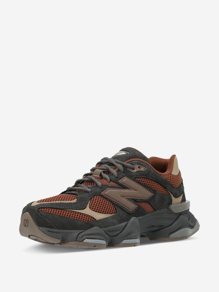 Кроссовки мужские New Balance 9060 арт. U9060RFB темно-синий/коричневый ...