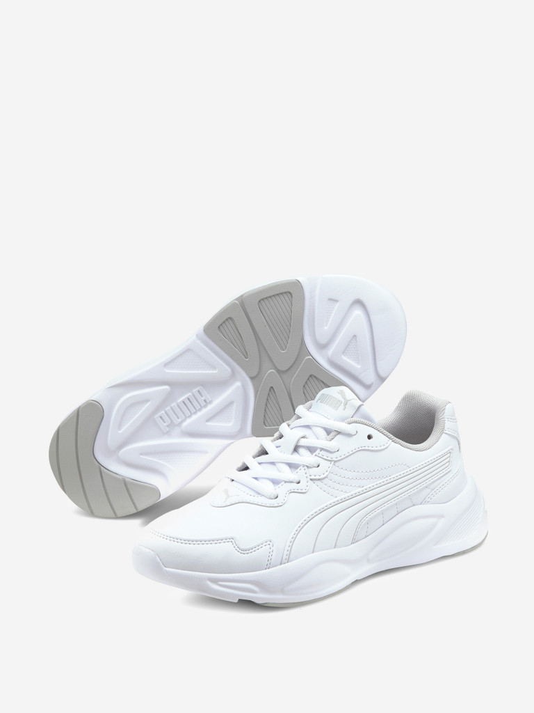 Кроссовки для девочек PUMA 90S Runner Nu Wave Sl JR арт. 375804 белый ...