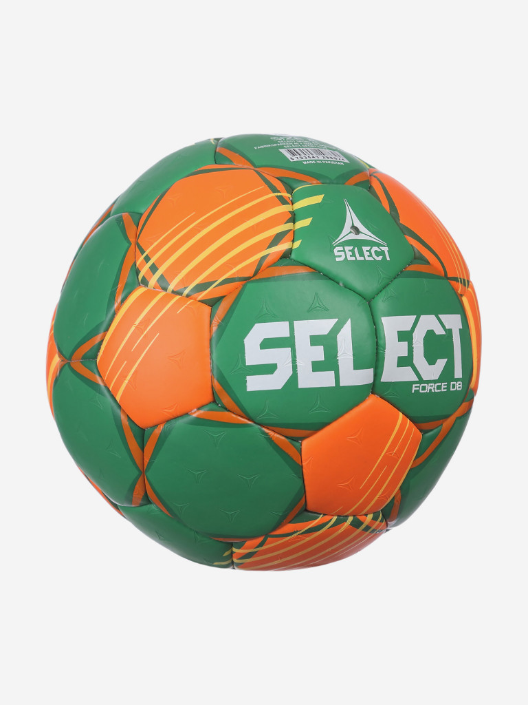 Мяч гандбольный Select Force DB V22 зеленый/оранжевый цвет — купить за ...