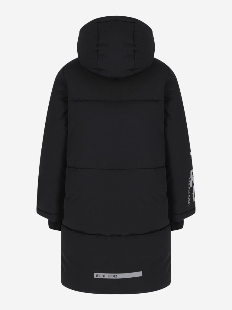 Куртка сноубордическая для девочек Termit арт. 132018 черный цвет — купить за 2549 руб. со ...