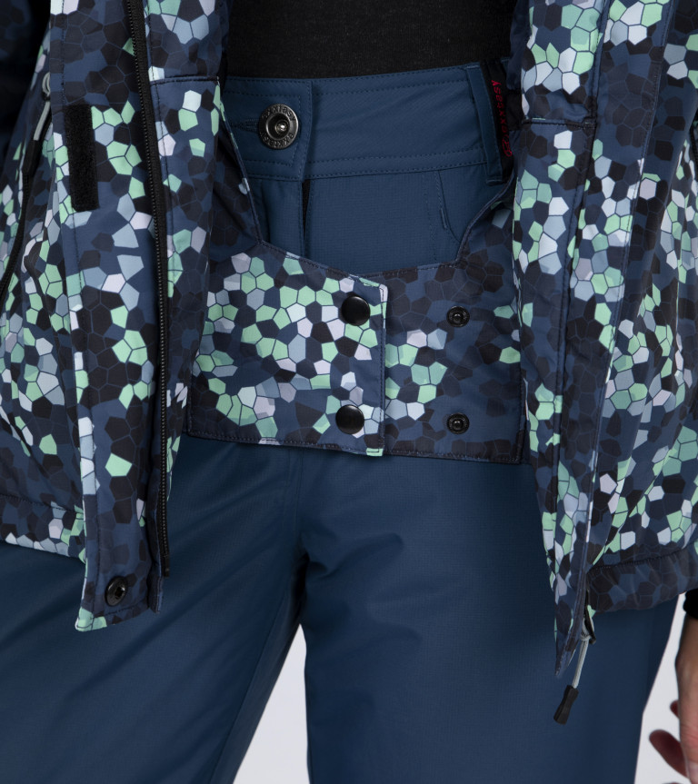 Куртка утепленная женская Exxtasy Stavanger арт. 29 422 1412 S синий ...