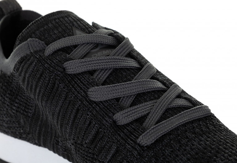 Кроссовки мужские Demix Free Runner Knit арт. S19FDESS029 чёрный/серый ...