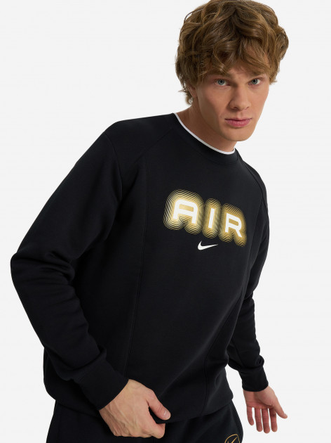 Свитшот мужской Nike арт. HM0177 черный цвет — купить за 7919 руб. со ...