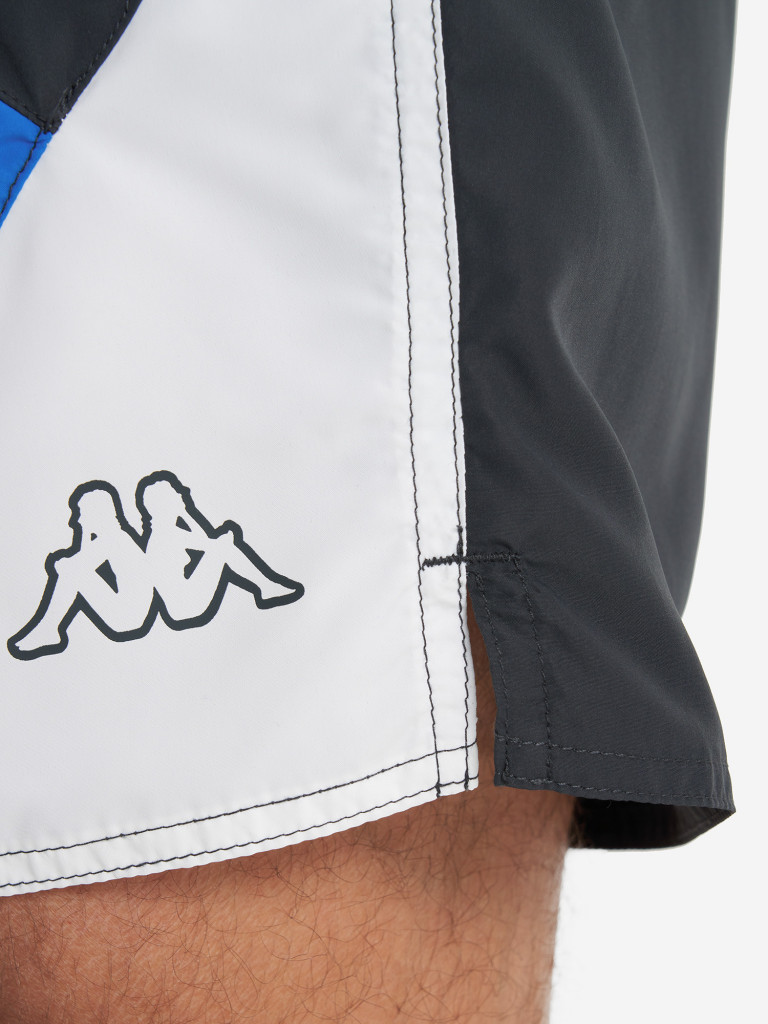 Шорты плавательные мужские Kappa арт. 130450 синий/серый цвет — купить ...